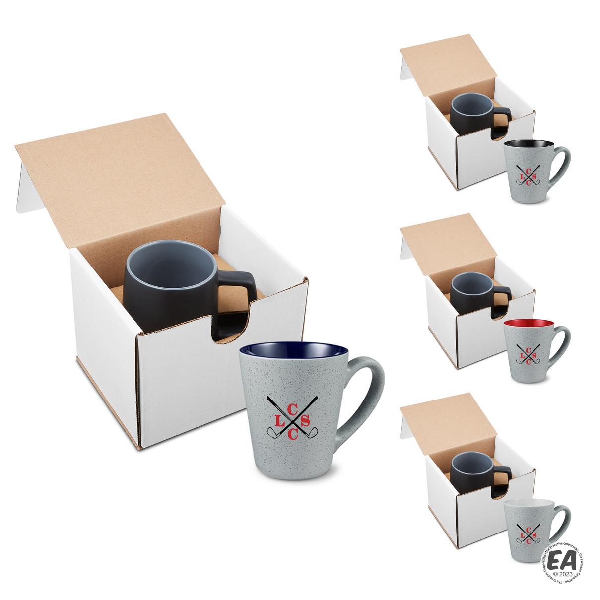 Branded 16 oz Fleck And Timbre Ceramic Mug In Mailer | Promotional ...