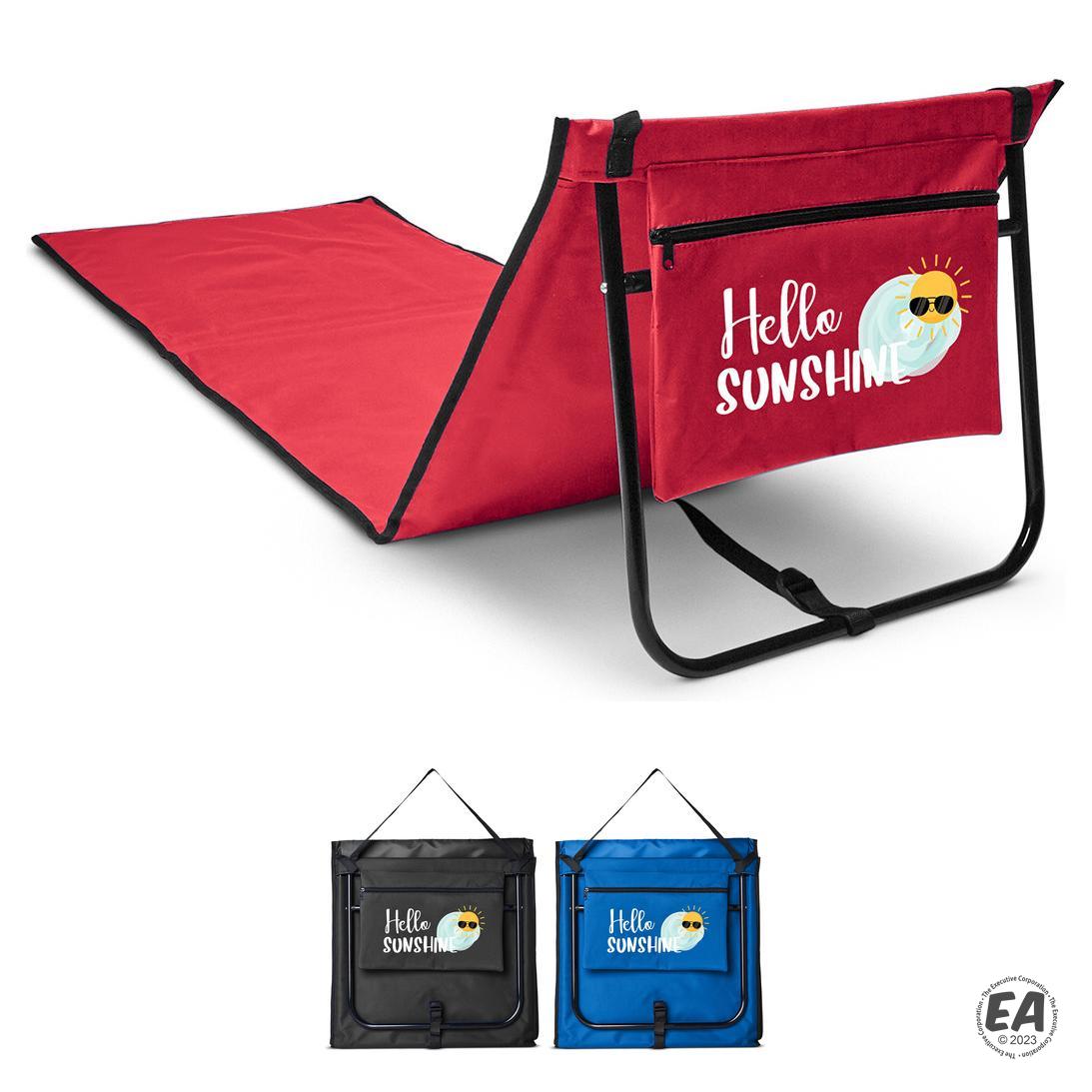 Promotional Lounging Beach Chair | Customized Folding Chairs | Custom ...