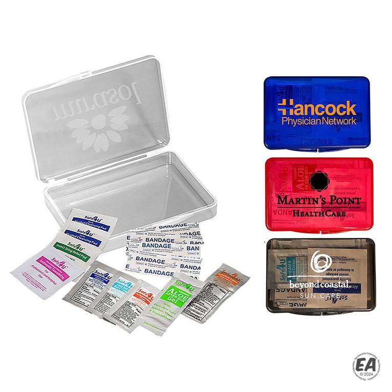 Customized First Aid Kit in Plastic Case | Branded First Aid Kits ...