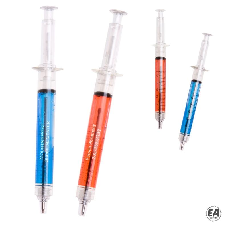 Promotional Syringe Pen | Branded Novelty Pens | Customized Syringe Pen ...