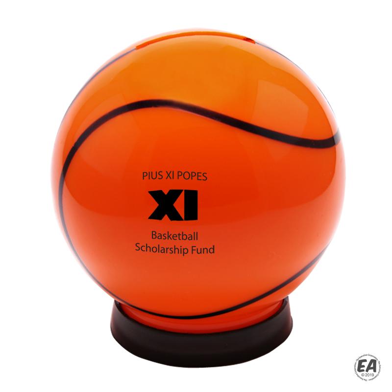 Branded Basketball Coin Bank | Promotional Coin Banks | Customized ...