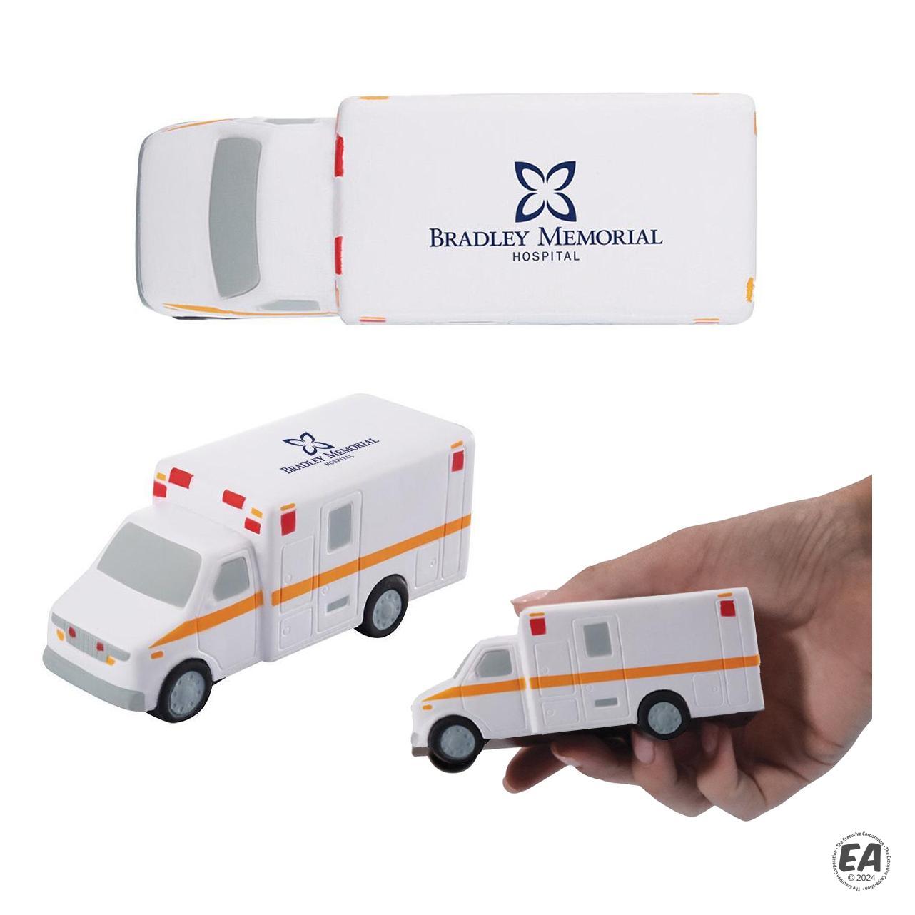 Promotional Ambulance Advertising Stress Reliever | Custom Stress ...