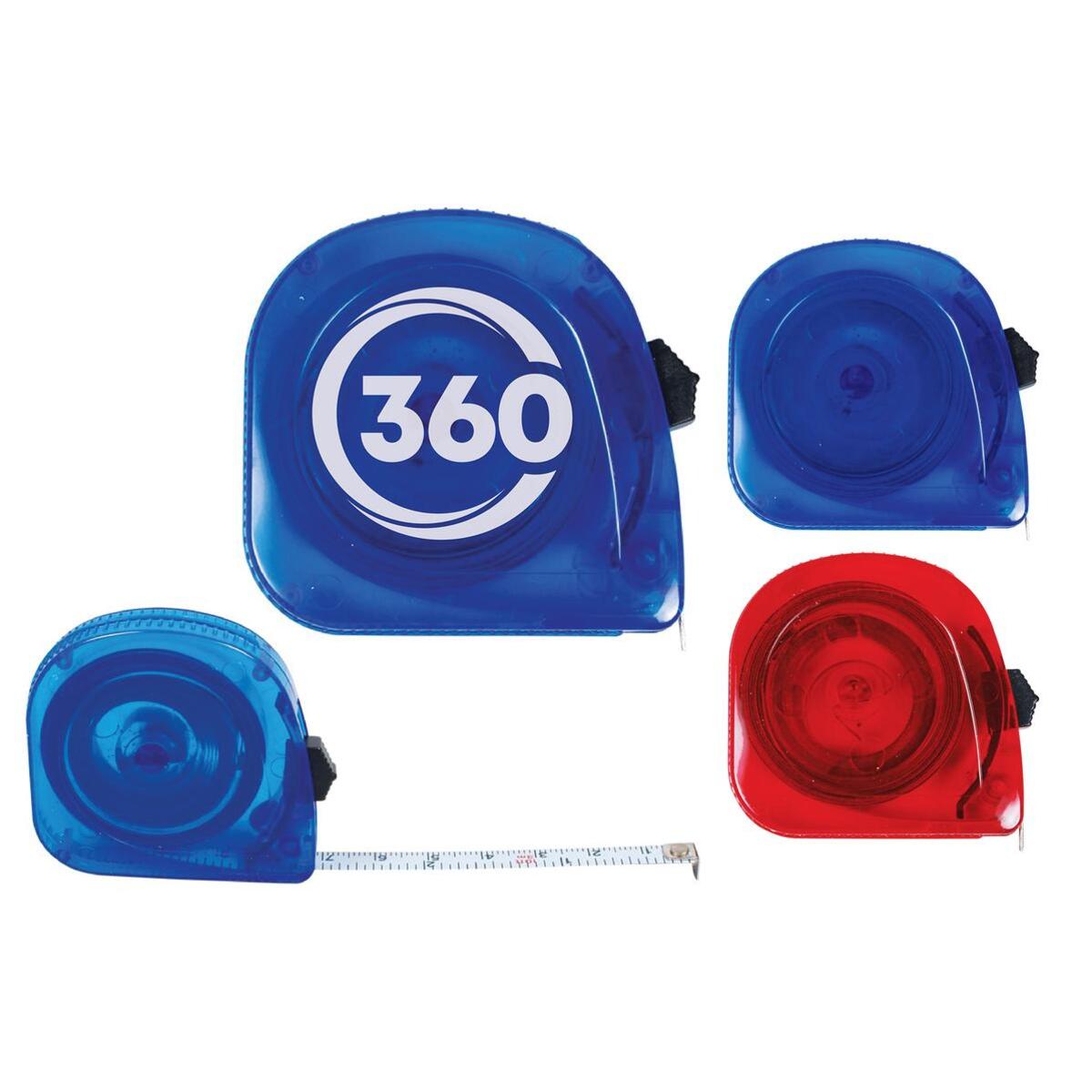 Customized Translucent 10 FT Tape Measure | Promotional Tape Measures ...