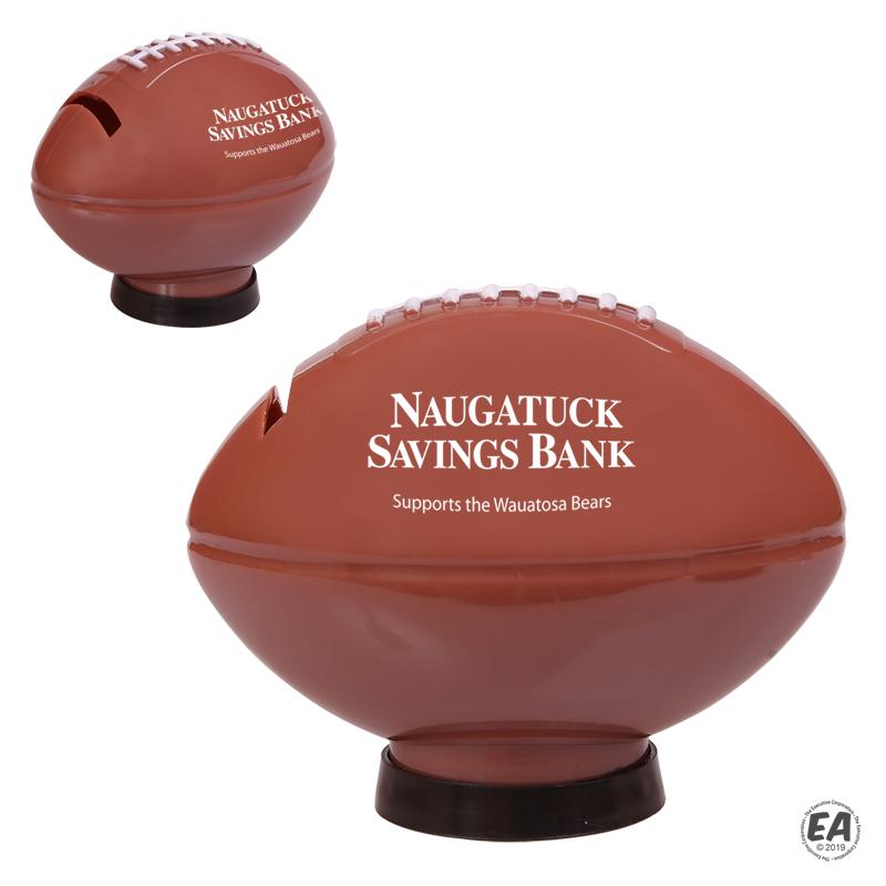 Custom Football Coin Bank | Customized Coin Banks | Promotional ...