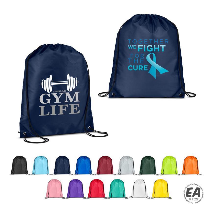 Promotional Cinch Up Drawstring Backpack | Customized Drawstring Bags ...