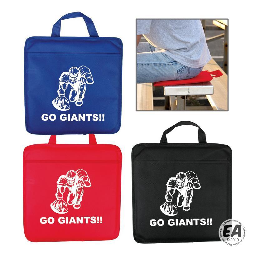Promotional Team Color Nonwoven Stadium Cushion | Custom Stadium ...