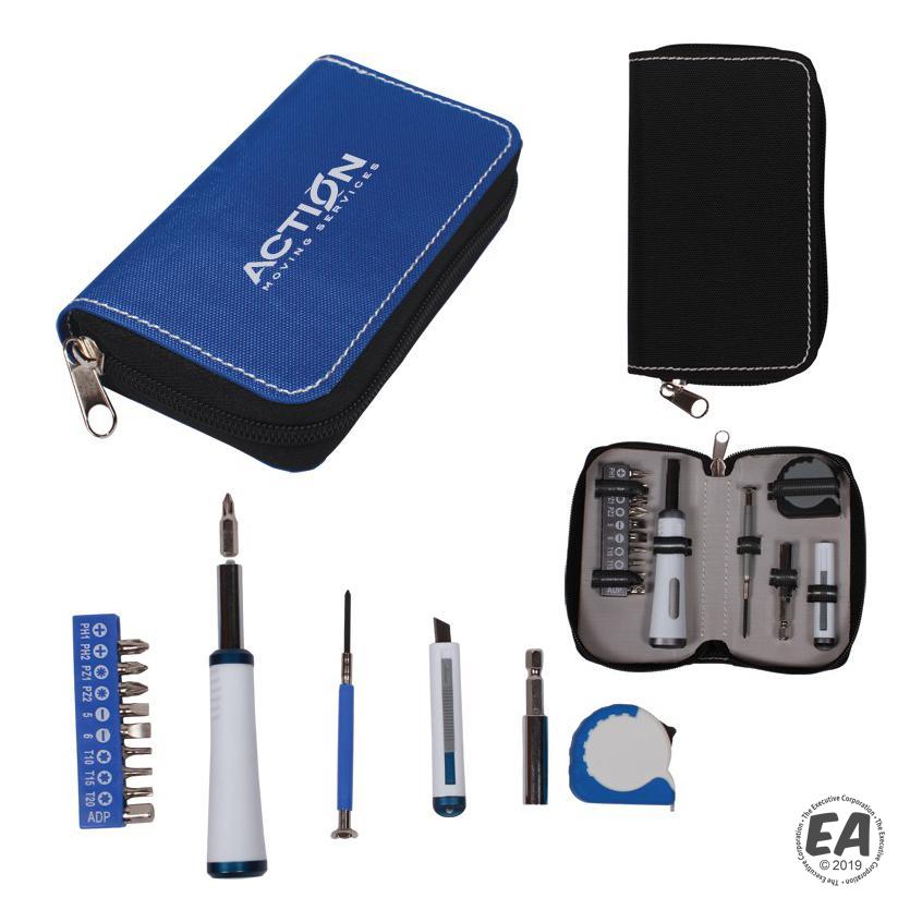 Promotional 15 Piece Zip Tool Kit | Custom Tool Sets | Customized 15 ...