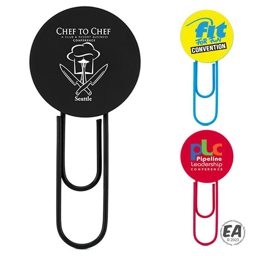 Branded Jumbo Paperclip | Customized Desktop Items | Promotional Jumbo ...
