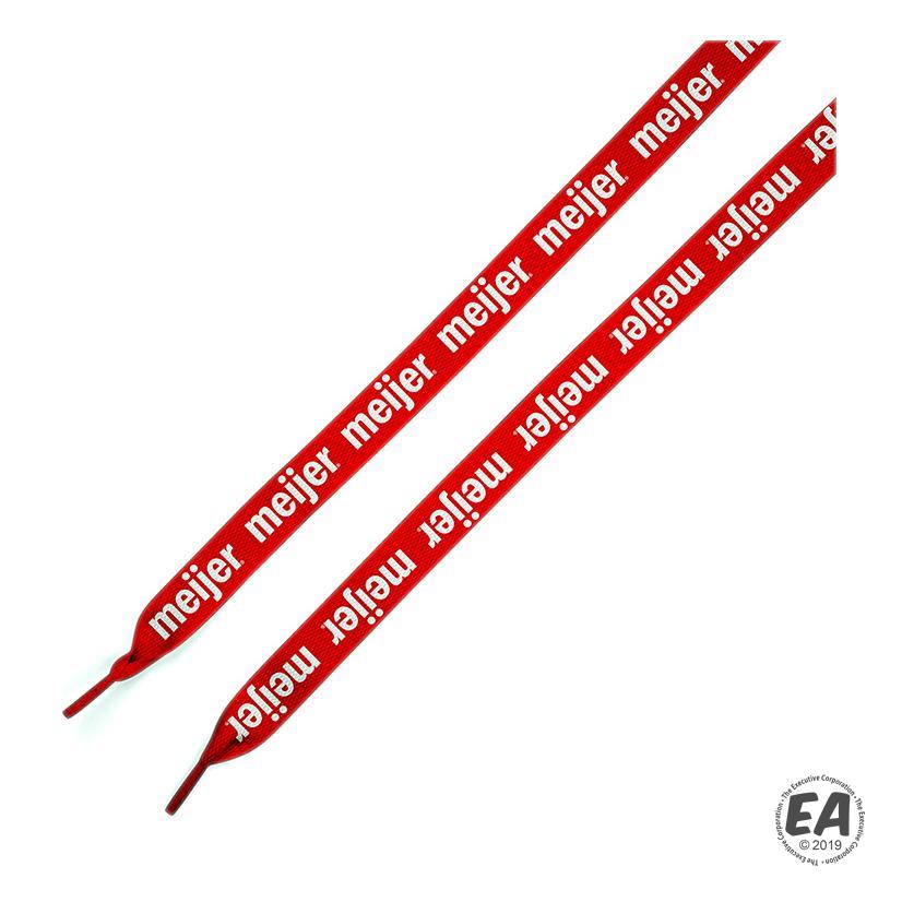 Customized Shoe Laces 3/8 Wide x 27 L | Promotional Footwear | Branded ...