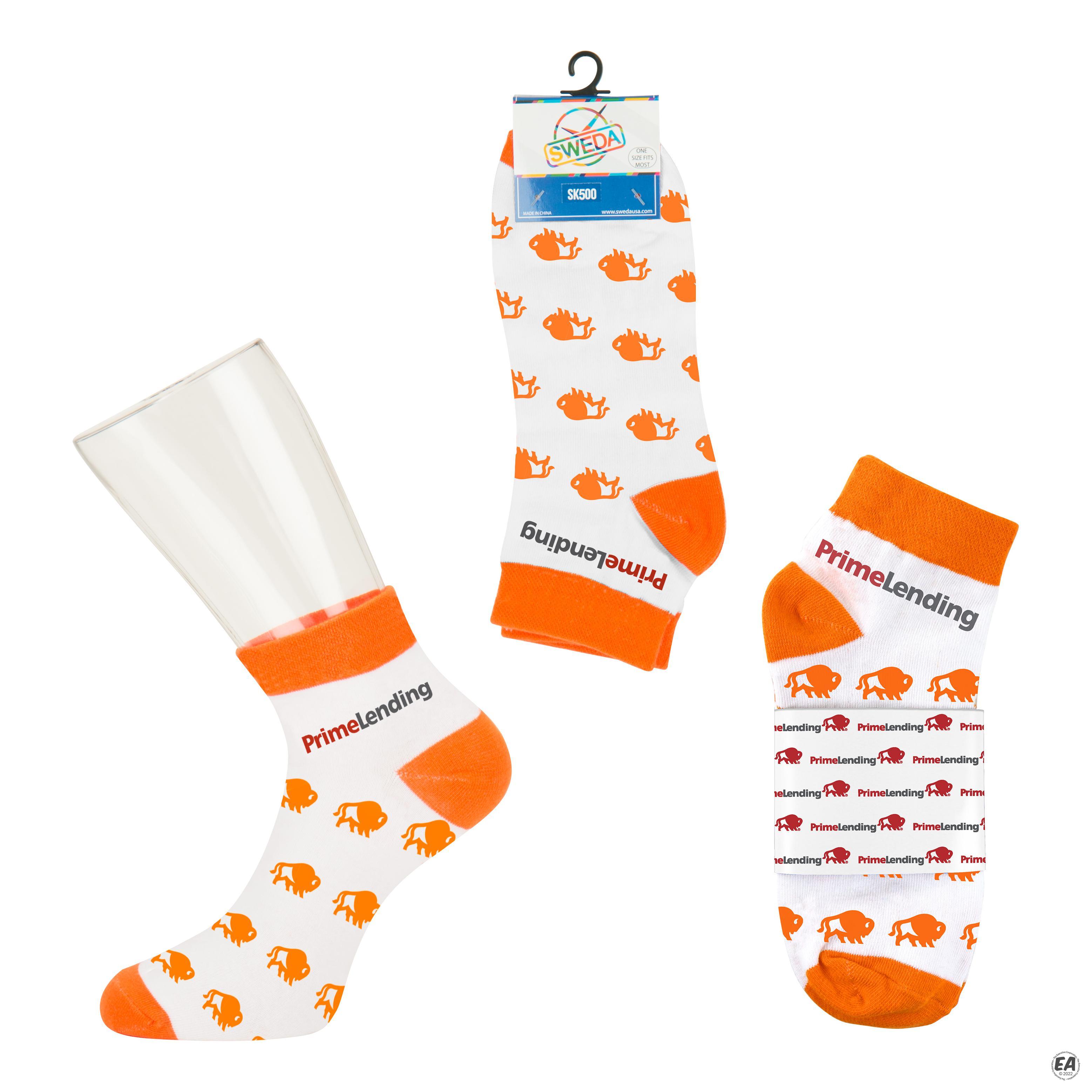 Customized Short Sport Style Socks - Woven | Custom Socks | Promotional ...