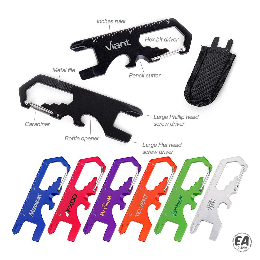 Customized Carabiner Tool | Promotional Multi Tools | Branded Carabiner ...