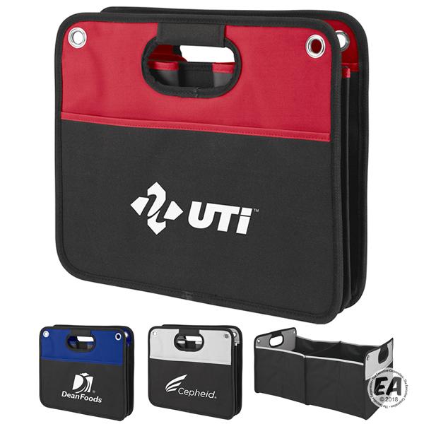 Promotional Two Tone Collapsible Trunk Organizer | Branded Car ...