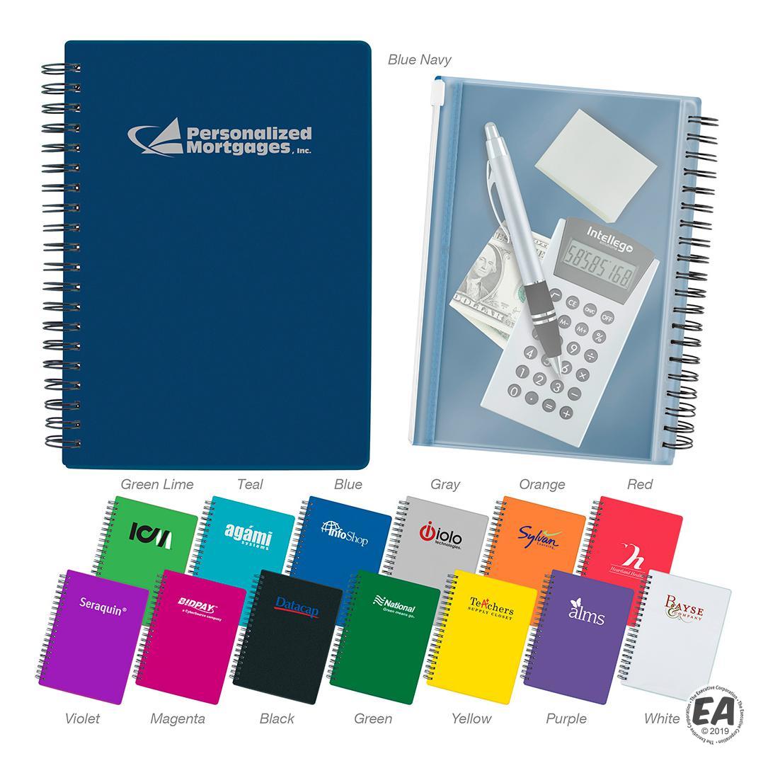 Customized Pocket-Buddy Translucent Notebook | Custom Notebooks ...