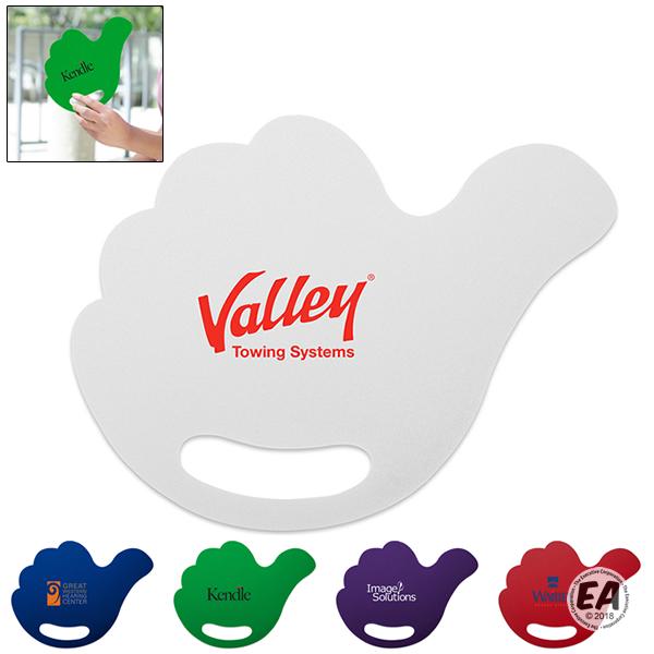 Promotional Thumbs Up Hand Fan | Customized Cooling Fans | Custom ...