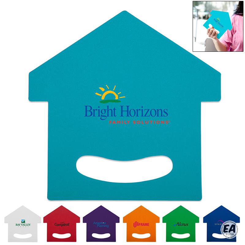 Customized Realtor House Hand Fan | Promotional Cooling Fans | Custom ...