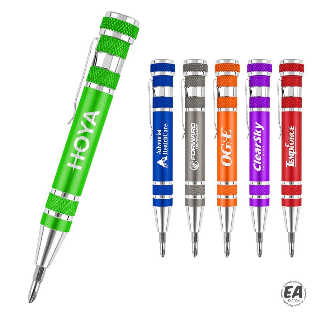 Promotional Pocket Pal Aluminum Tool Pen | Customized Screwdrivers ...