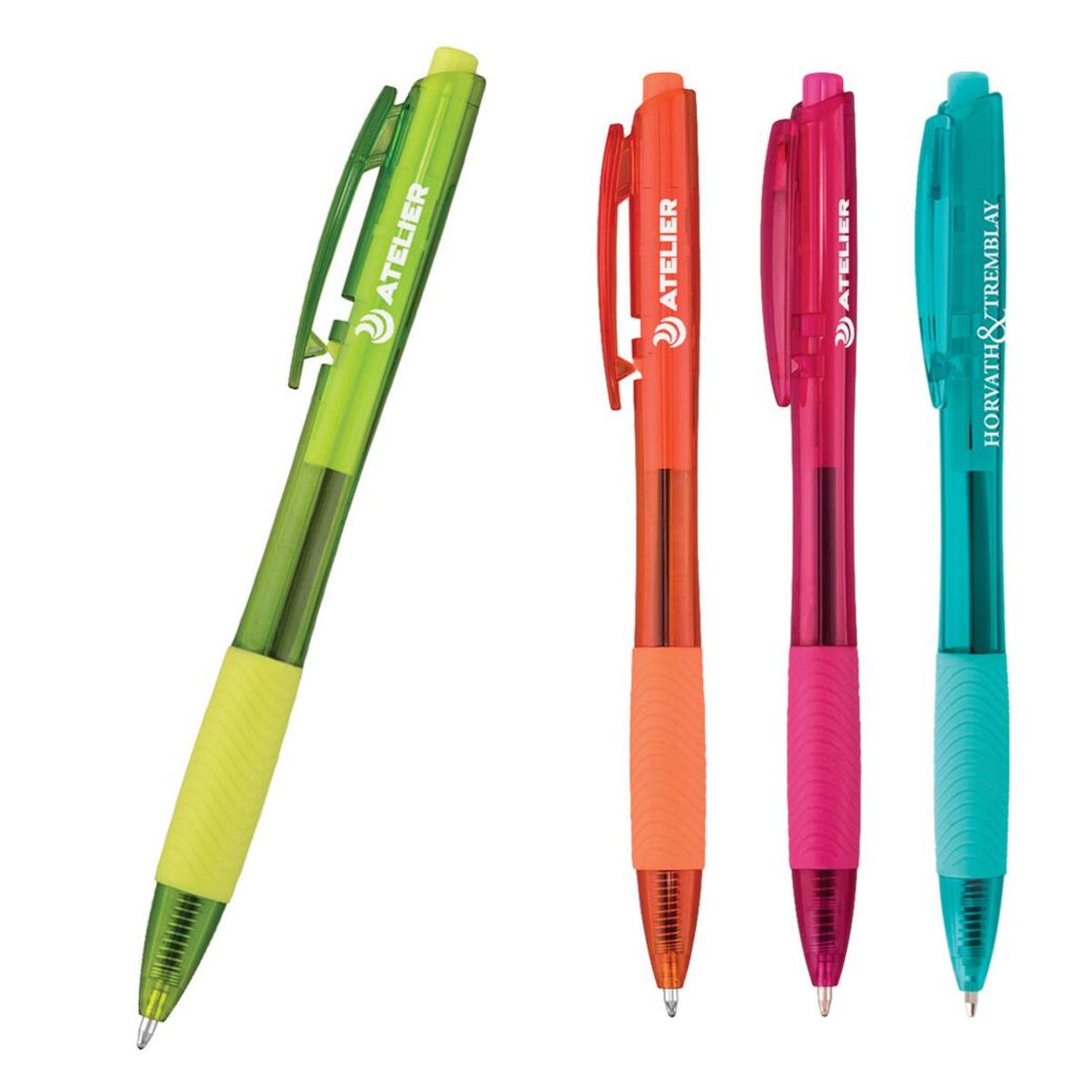 Customized Tryit Bright Click Pen | Promotional Click Pens | Custom ...