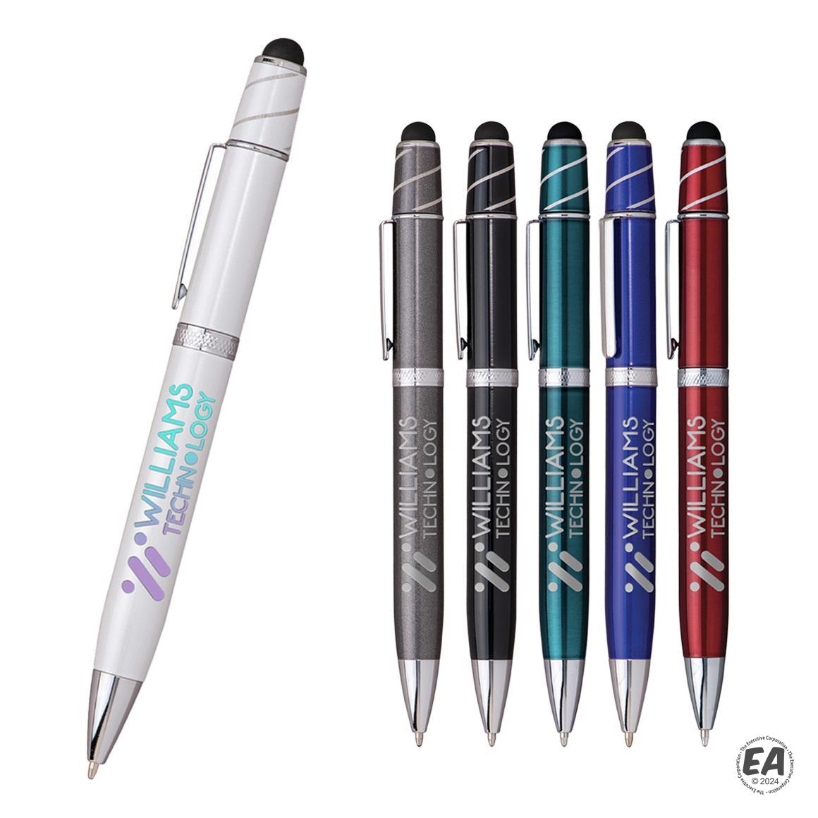 Promotional Wizzard Spinner Pen | Custom Metal Stylus Twist Pens ...