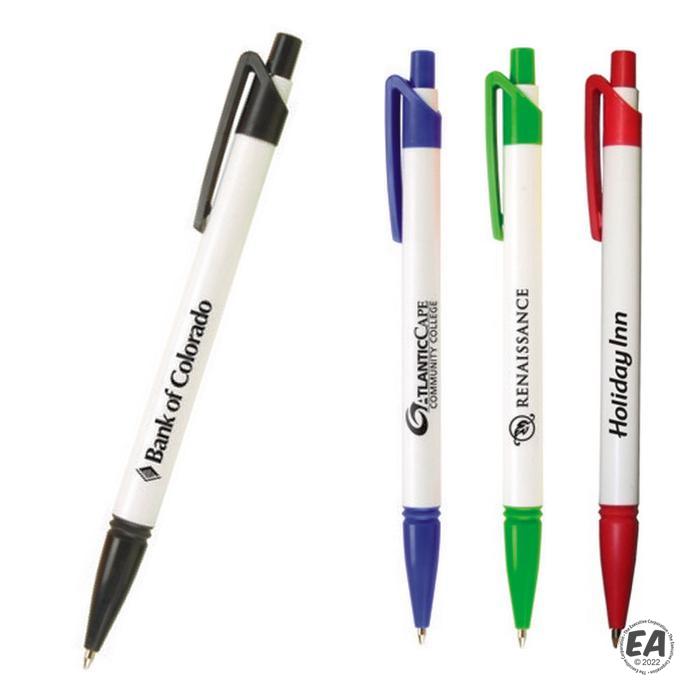 Customized Wow Click Plastic Pen | Promotional Plastic Click Pens ...