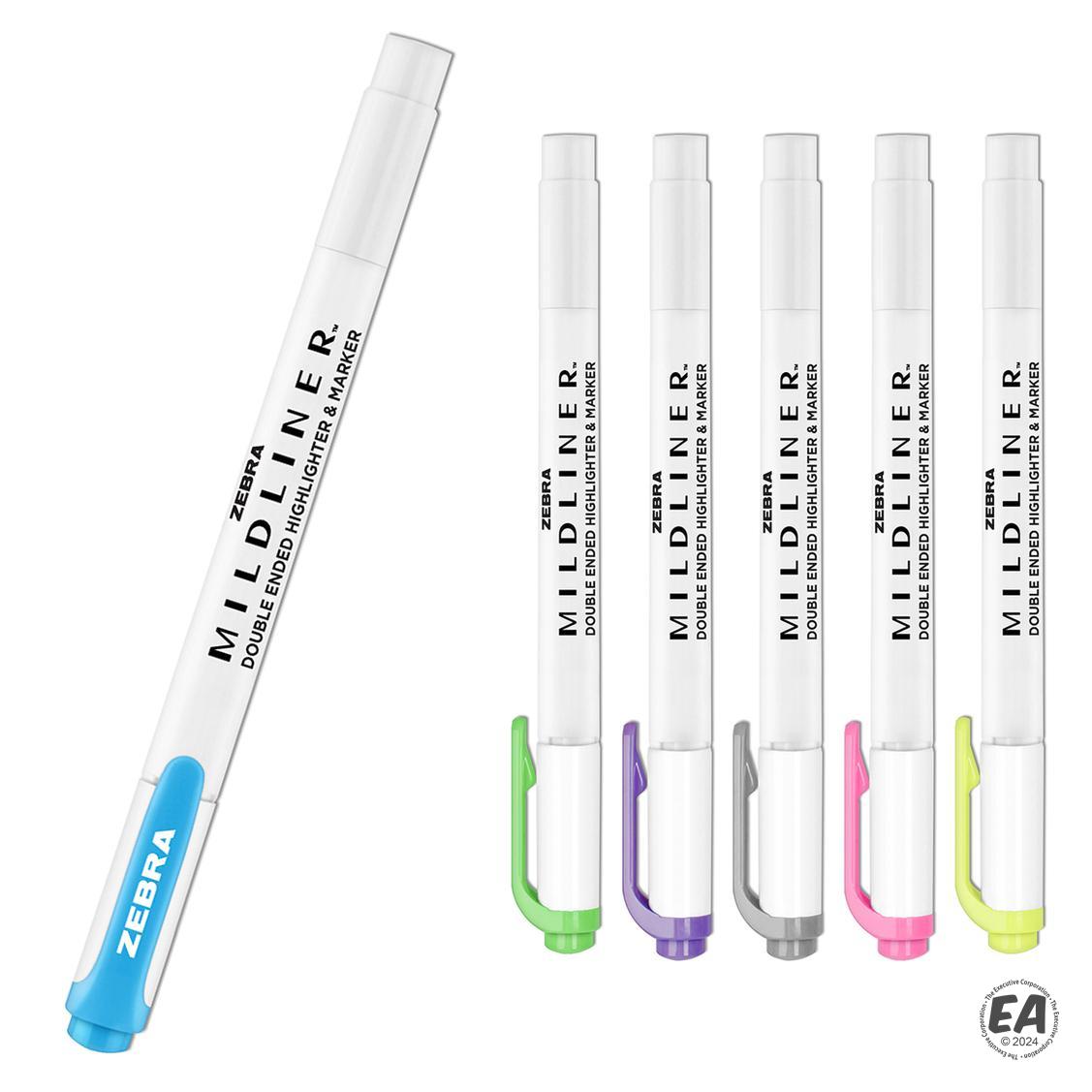 Promotional Zebra Mildliner Doubled Ended Highlighter & Marker ...