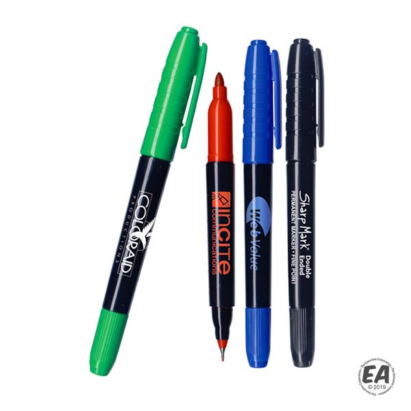 Customized Liquimark Double Ended Permanent Marker Extra Fine Tip ...