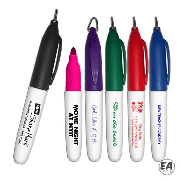 Promotional Liquimark Mini Sharp Mark Key Ring Cap Permanent Marker ...