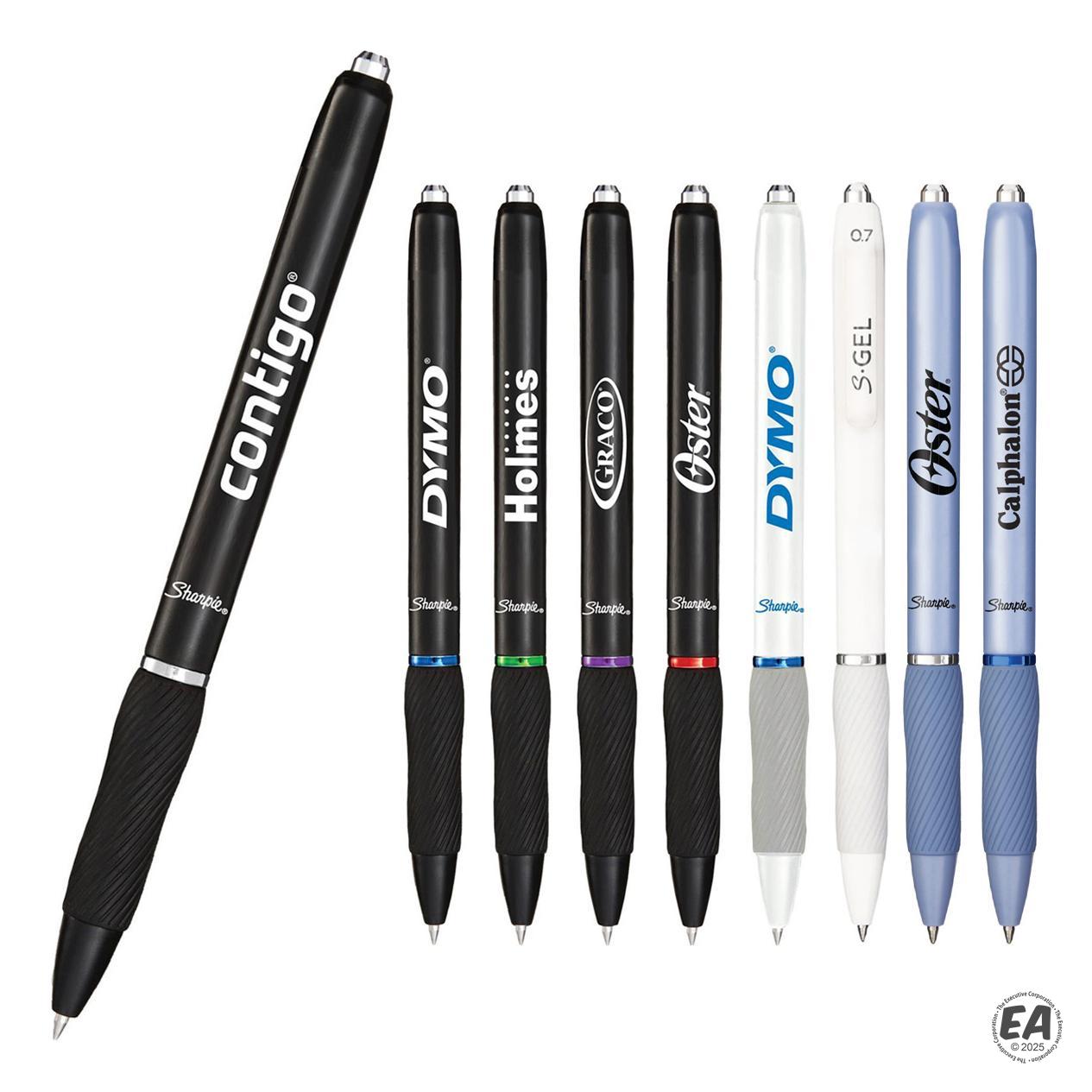 Customized Sharpie S-Gel .7mm Ink Pen | Custom Click Pens | Promotional ...