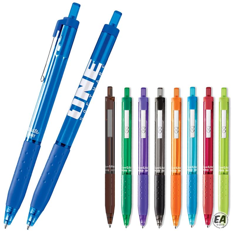 Customized Paper Mate InkJoy IJ300RT Translucent Pen | Promotional Grip ...