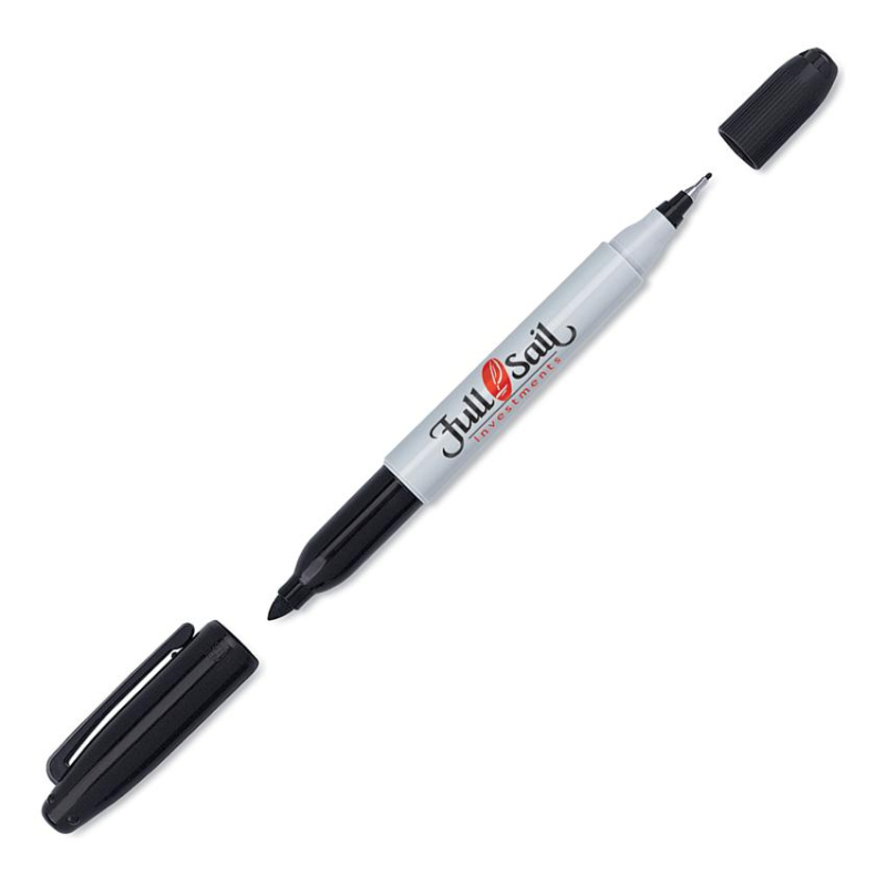 Customized Sharpie Twin Tip Permanent Marker | Custom Markers ...
