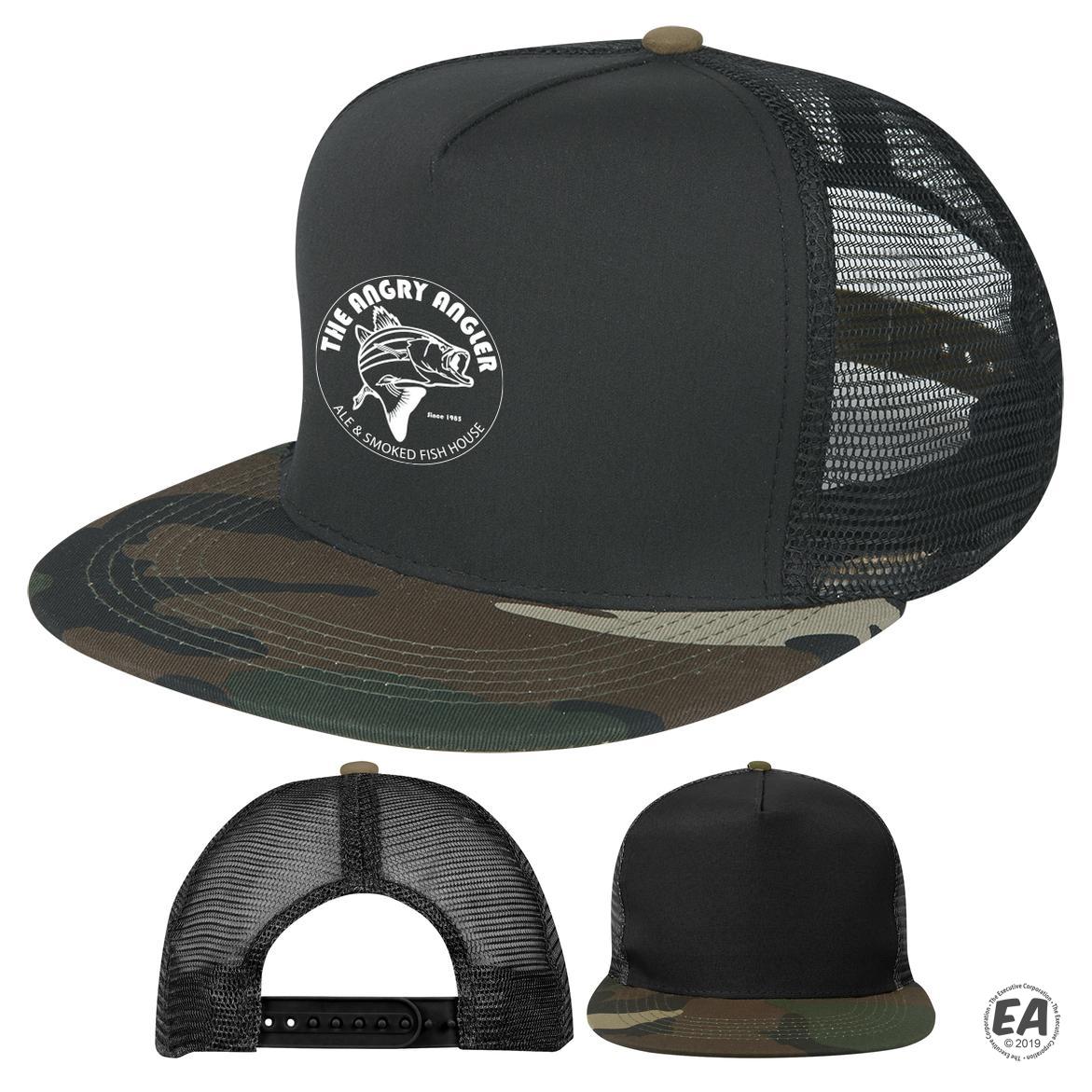 Custom Flatbill Camo Cap | Promotional Camo Caps | Customized Flatbill ...