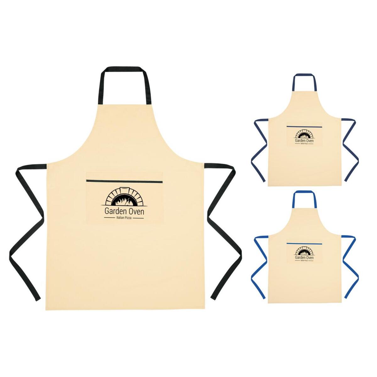 Branded Cotton Cooking Apron | Promotional Aprons | Customized Cotton ...