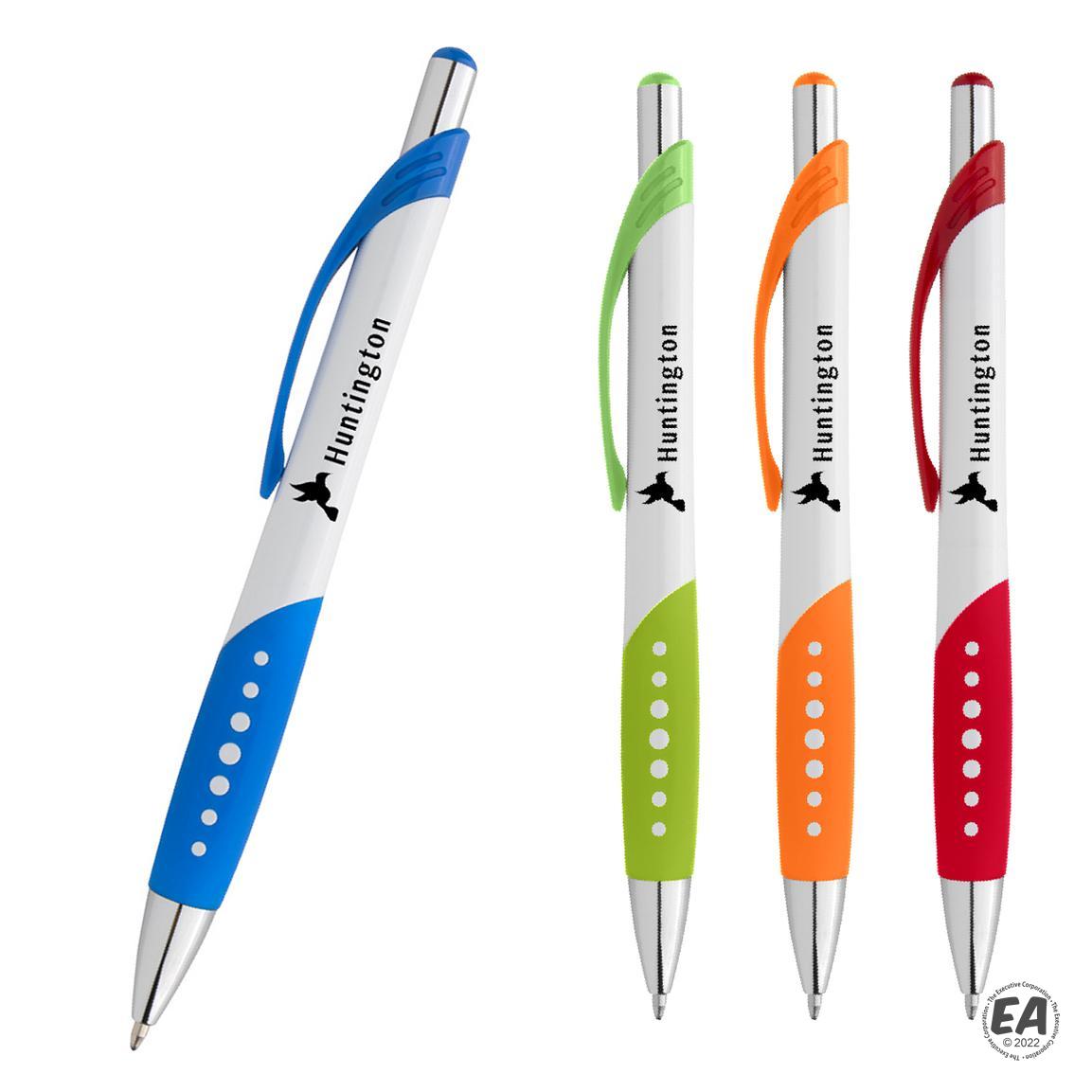 Customized Dotted Line Pen | Branded Click Pens | Promotional Dotted ...