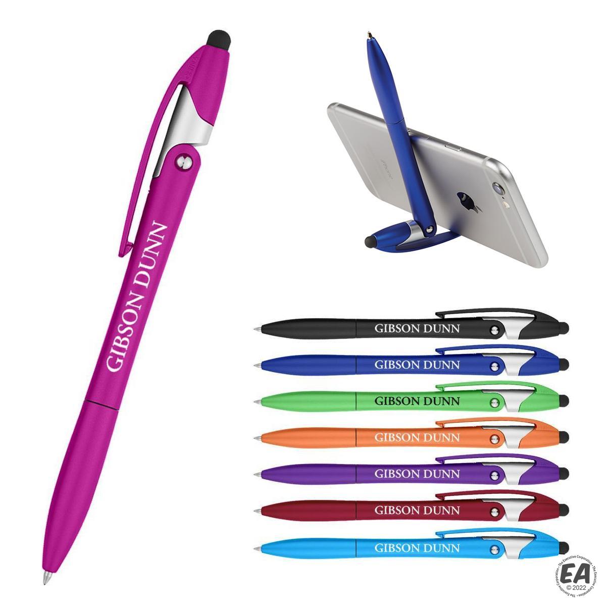 Promotional Sleek Write Yoga Stylus Pen And Phone Stand | Branded ...