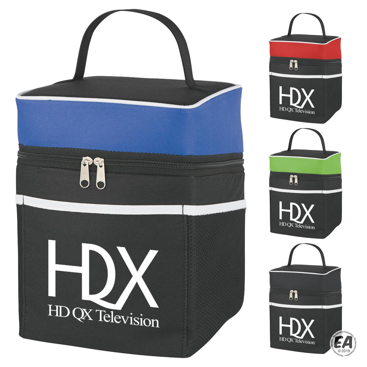 Customized Deluxe Lunch Bag Kooler | Promotional Cooler Bags | Branded ...