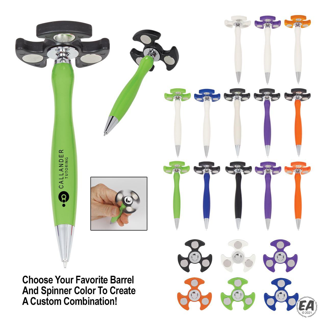 Custom Fidget Spinner Pen | Promotional Fidget Spinners | Customized ...