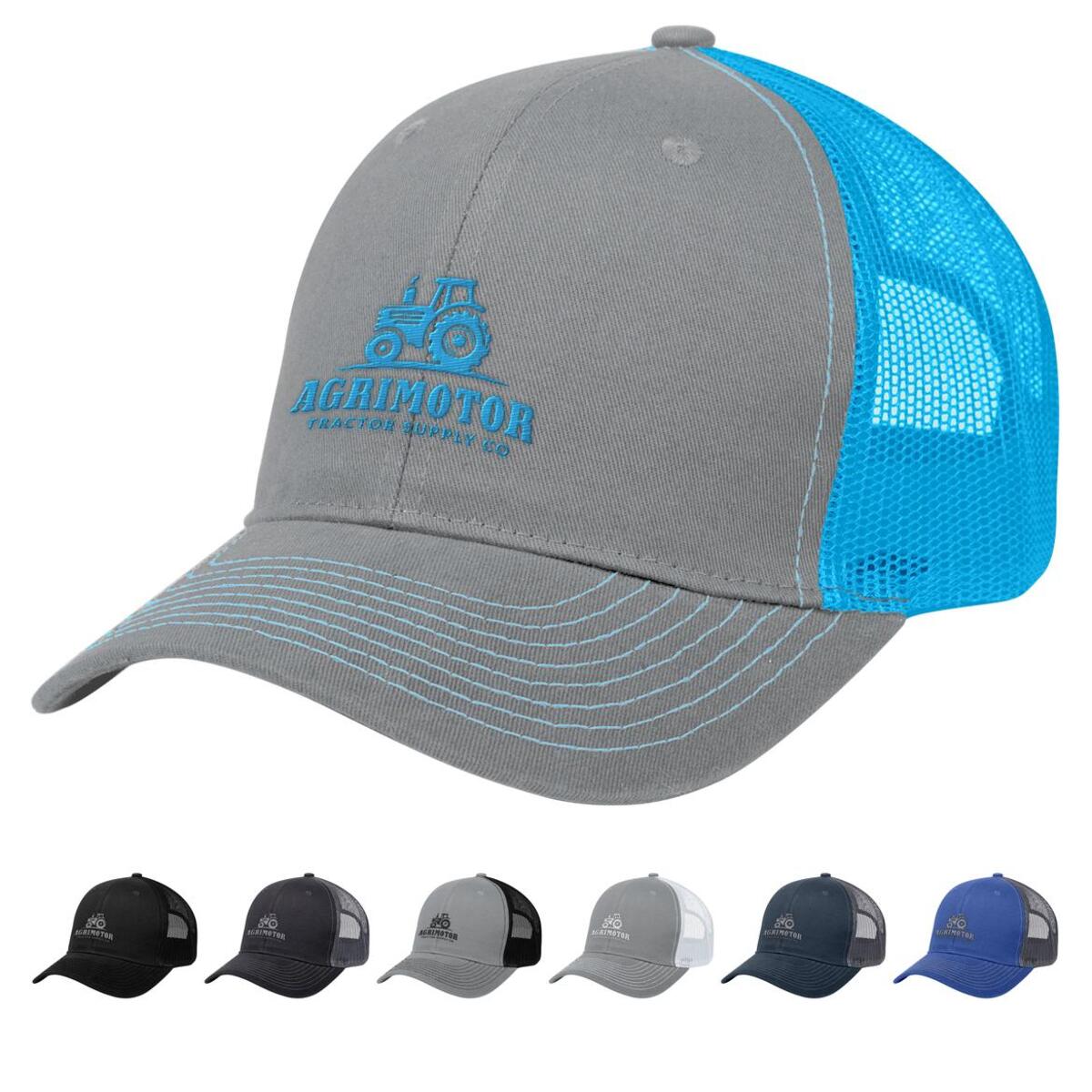 Promotional Cotton Twill Mesh Back Cap | Customized Caps | Custom ...