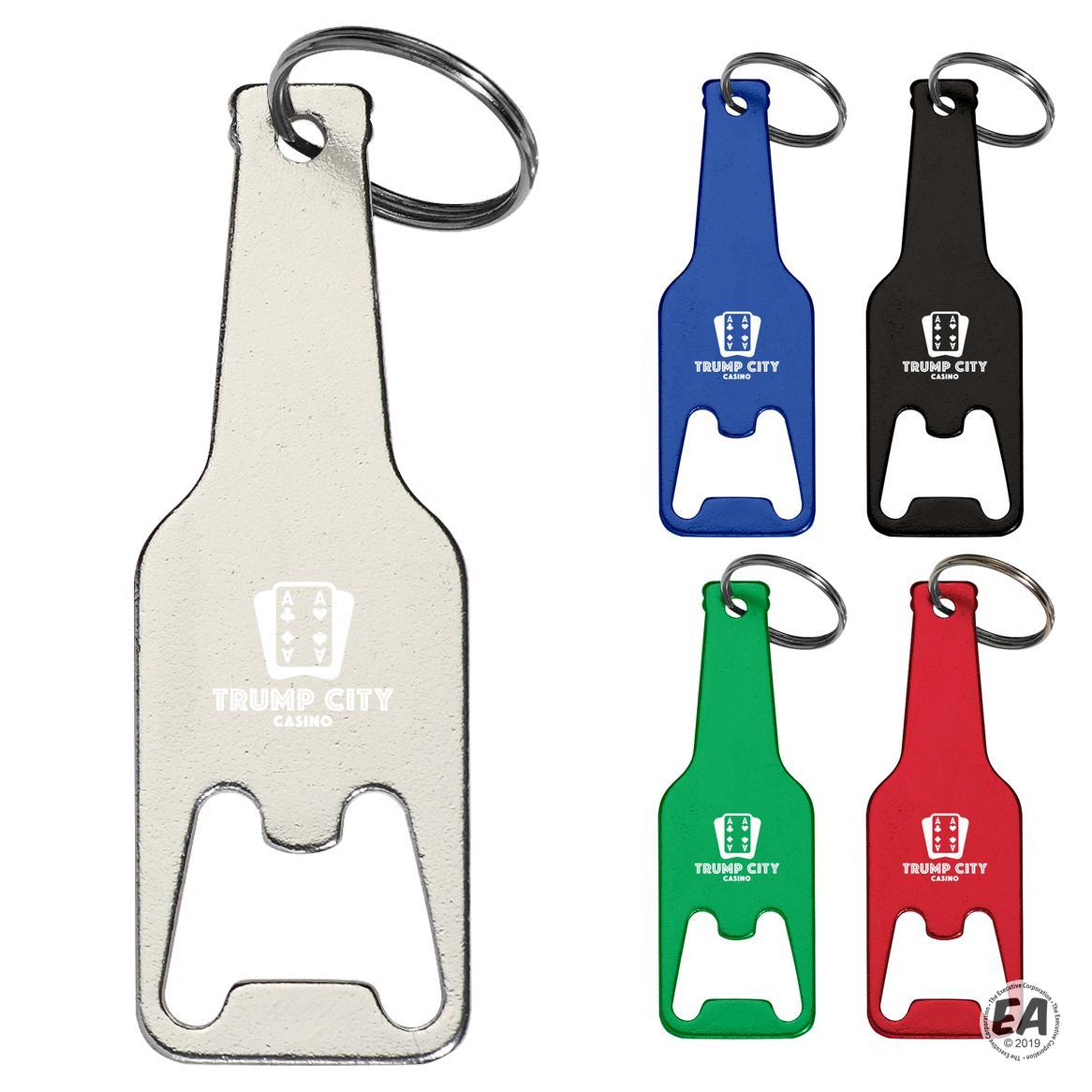 Customized Bottle Shaped Opener Key Tag | Branded Bottle Opener ...