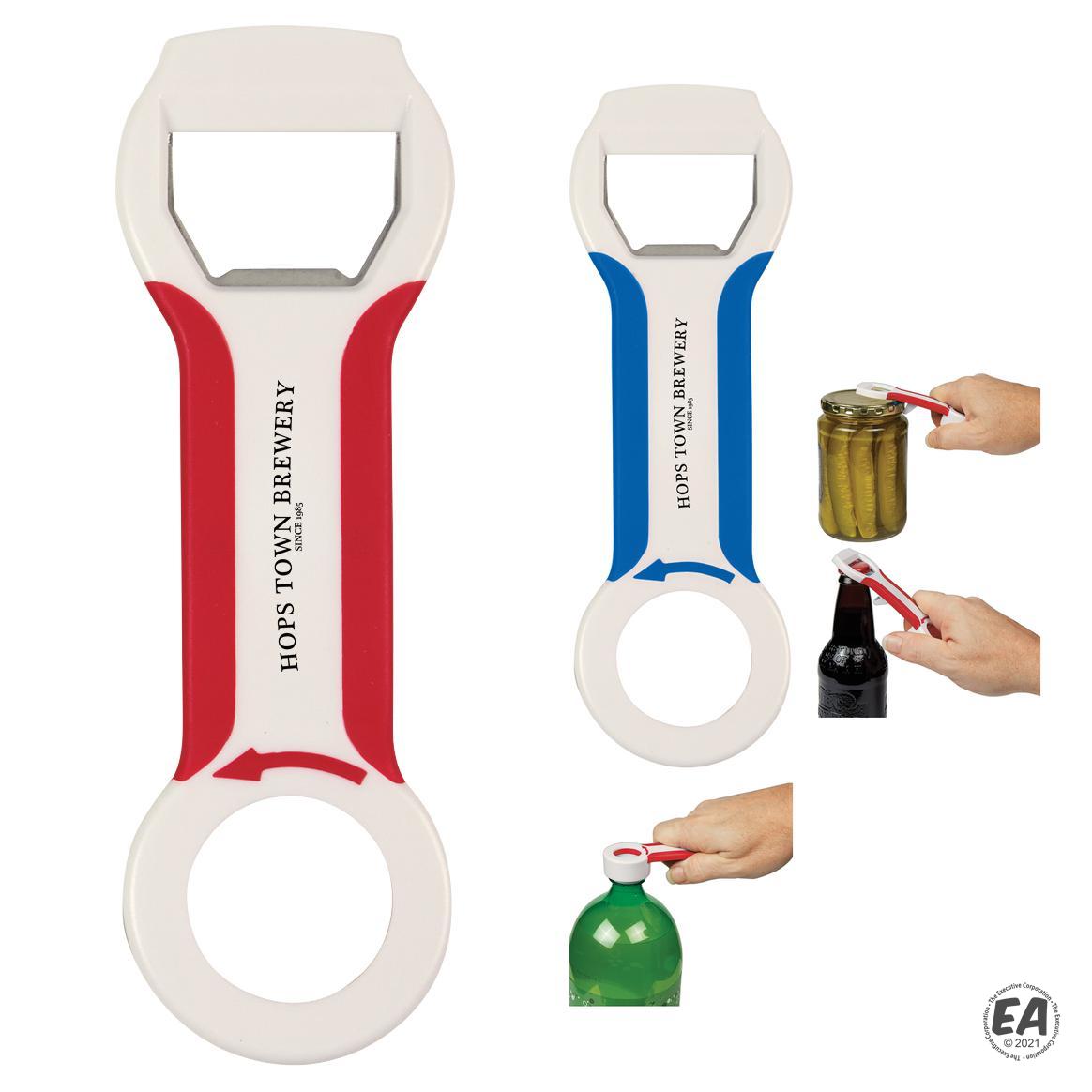 Promotional 4-In-1 Multi-Use Opener | Custom Bottle Openers ...