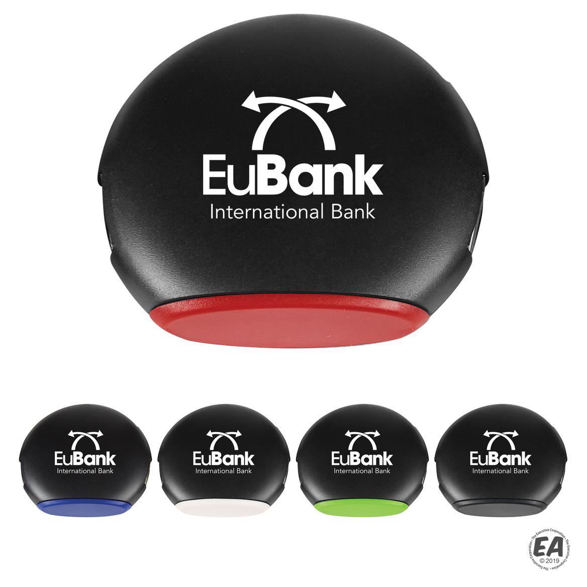 Promotional 4-Port Round USB Hub with Phone Stand | Customized USB Hubs ...