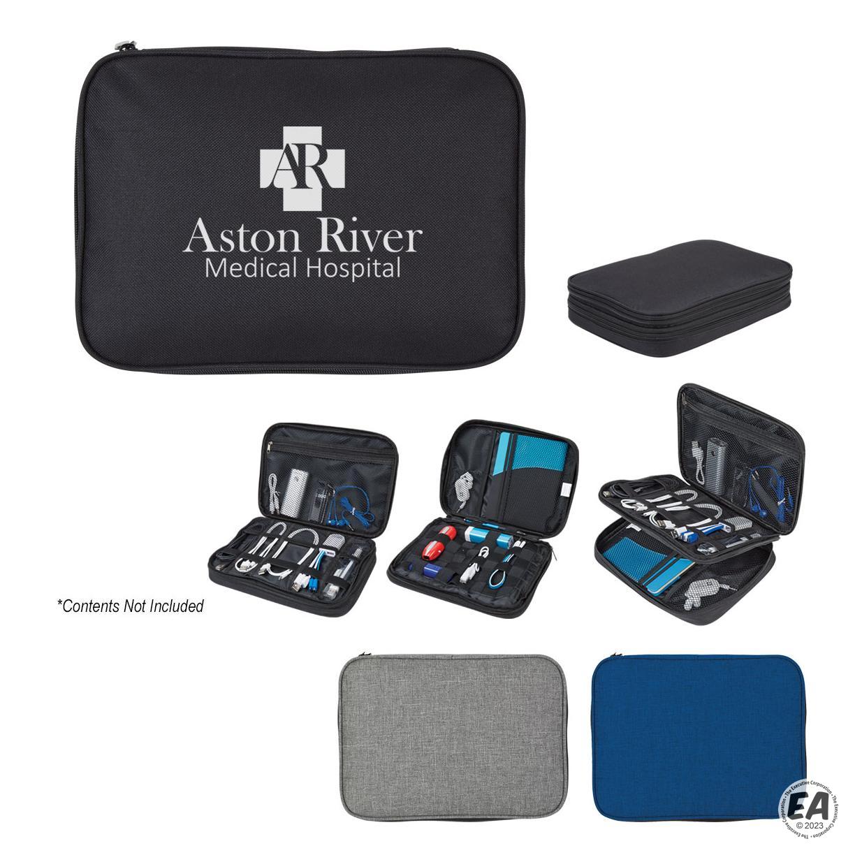 Promotional Electronics Organizer Travel Case | Branded Travel ...