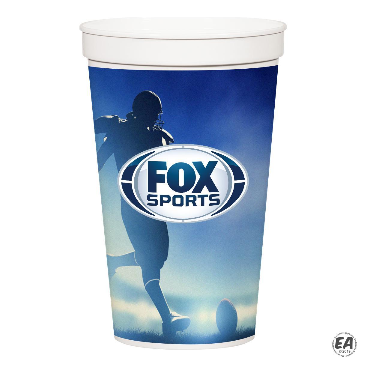 Branded 32 oz. Full Color Stadium Cup | Custom Plastic Cups ...