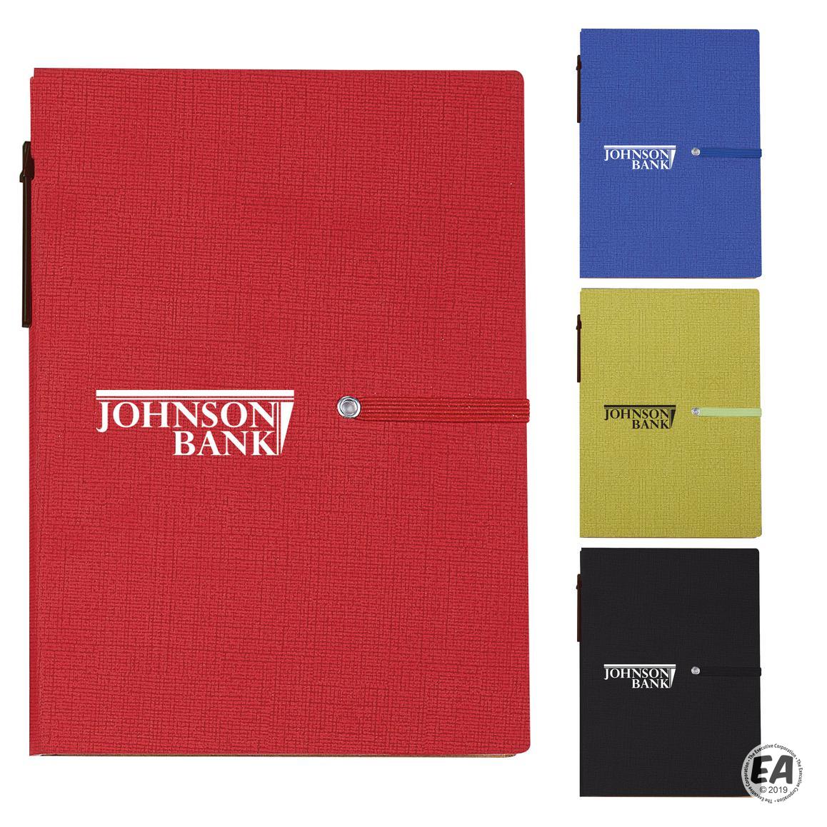 Customized Notebook with Sticky Notes And Pen | Custom Notepads ...