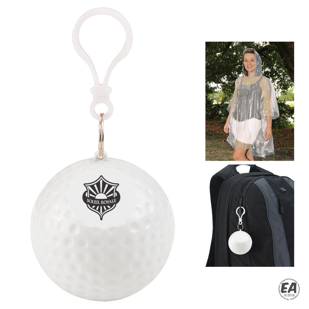 Branded Golf Fanatic Poncho Ball | Customized Ponchos | Custom Golf ...