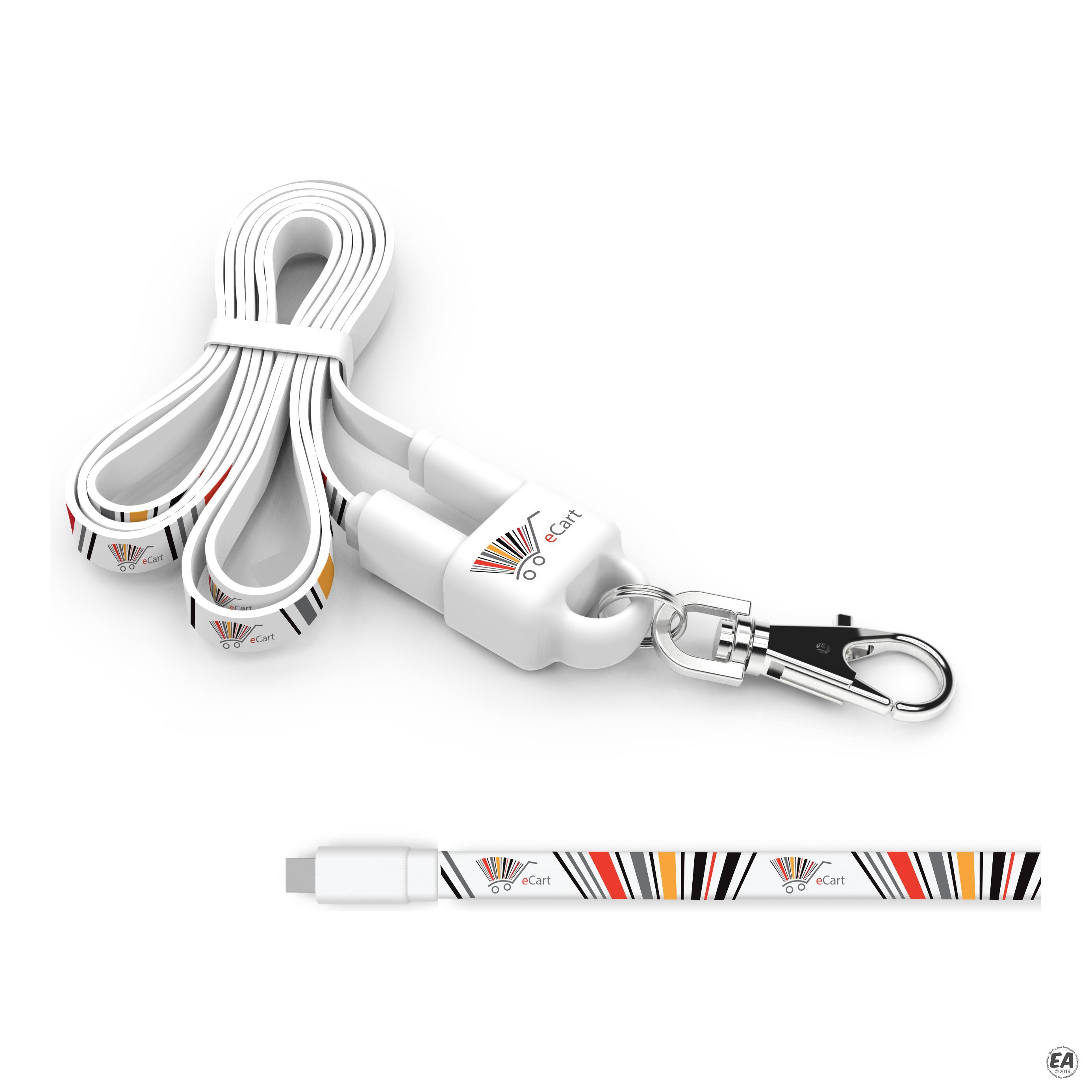 Customized Lanyard USB to Micro USB Charging Cable | Custom Charging ...