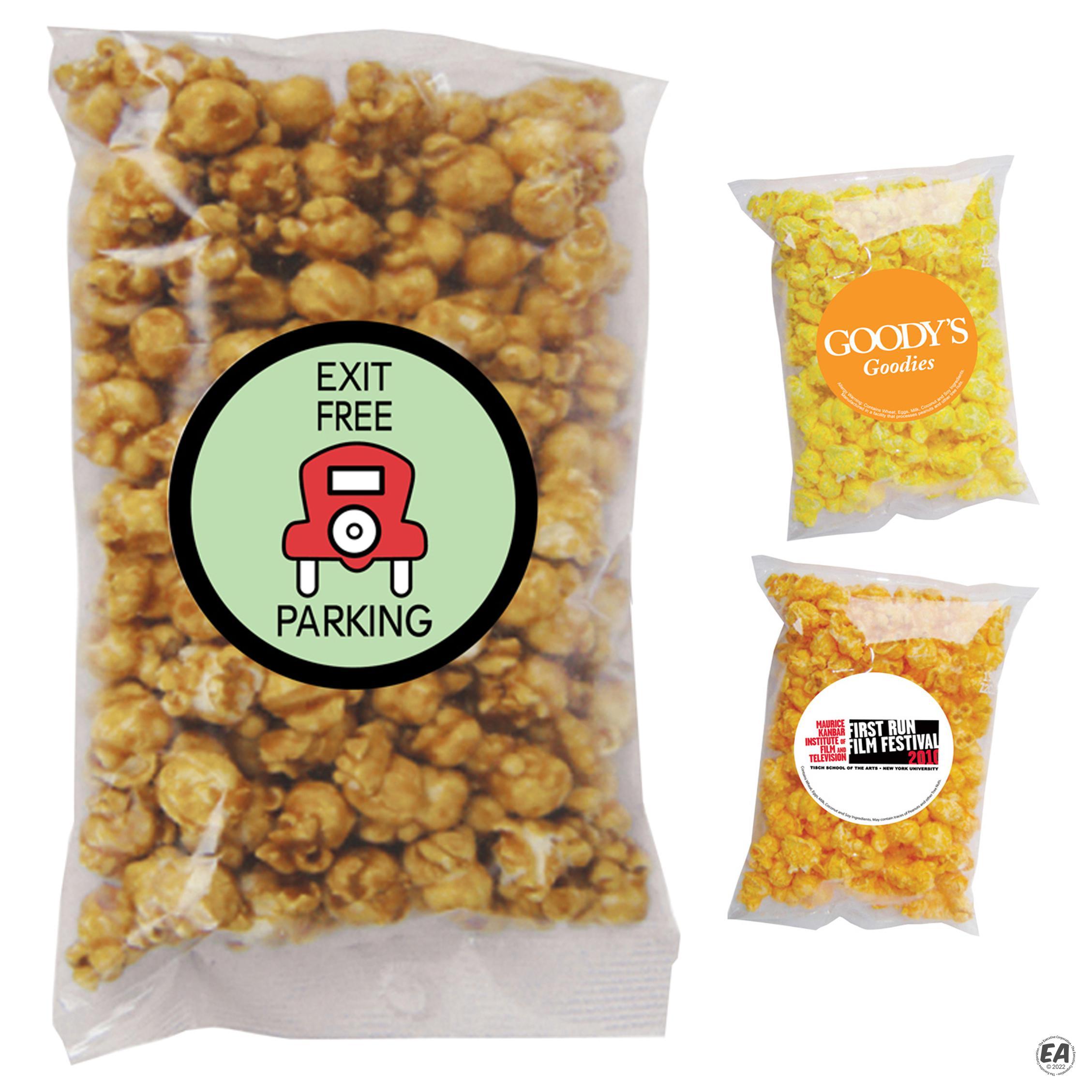 Customized Gourmet Popcorn Single | Promotional Snacks | Branded ...