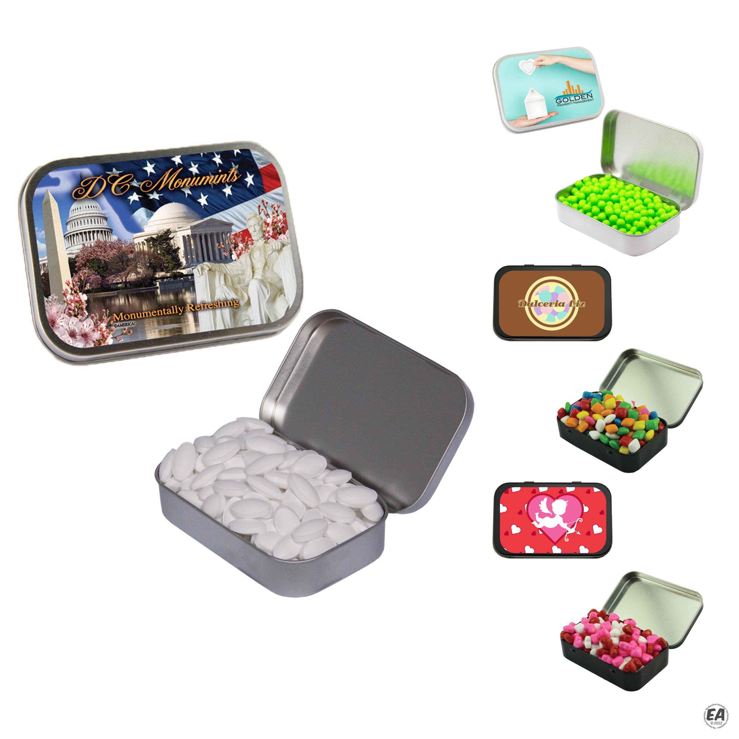 Customized Large Candy Tin | Promotional Candies | Branded Large Candy Tin