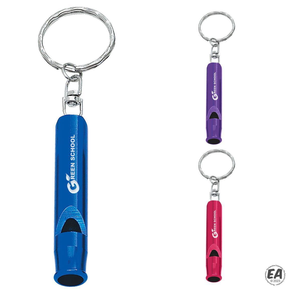 Promotional Safety Whistle Metal Key Ring | Custom Toy Keychains ...