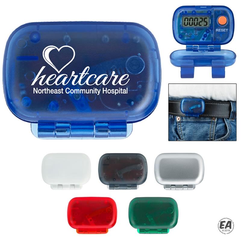 Custom Foldable Walking Pedometer | Customized Pedometers | Branded ...