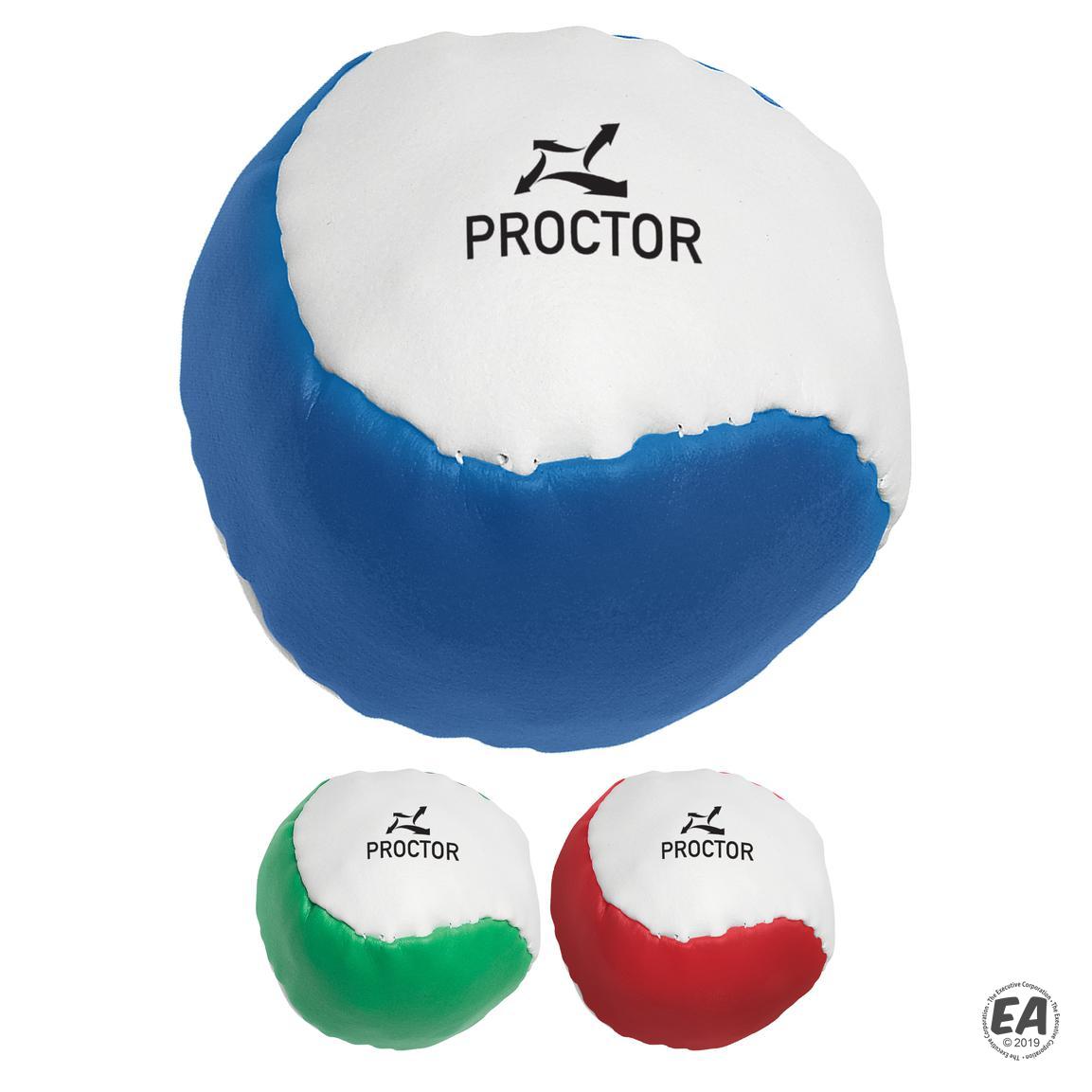 Branded Leatherette Ball Hacky Sack | Promotional Games | Customized ...