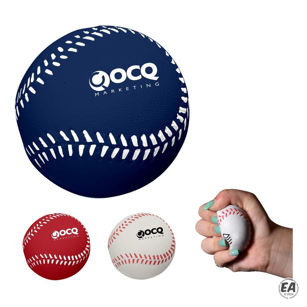 Customized Baseball Stress Relievers | Promotional Stress Relievers ...